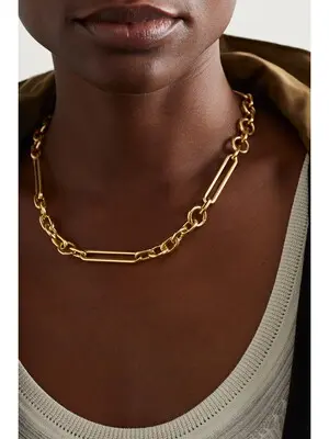 FOUNDRAE Net Sustain 18-karat Recycled Chain Necklace