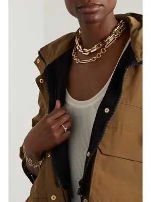 FOUNDRAE Net Sustain 18-karat Recycled Chain Necklace
