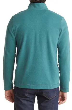 Johnston & Murphy Reversible Quarter Zip Pullover