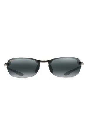 Maui Jim Makaha 63mm Polarized Round Sunglasses