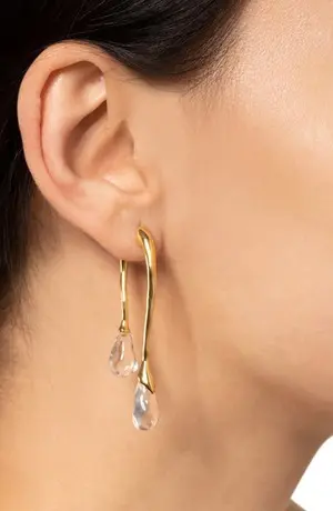 Alexis Bittar Lucite® Drop Ear Jackets - No Color
