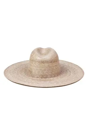 Lack Of Color Palma Wide Brim Straw Fedora