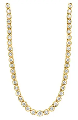 Bony Levy Bony Levy 18k Gold Diamond Tennis Necklace 18k Yellow Gold
