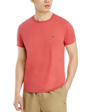 Lacoste Crewneck Pima Cotton Tee Zv Sierra