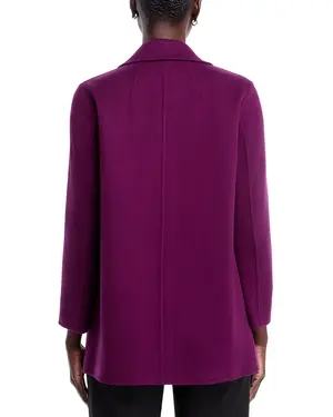 Theory Clairene Double Face Jacket - Black Iris