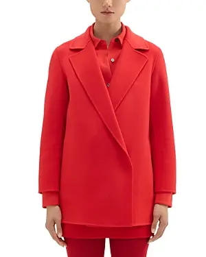Theory Clairene Double Face Jacket Geranium