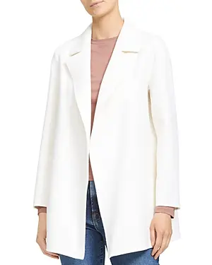 Theory Clairene Double Face Jacket Ivory