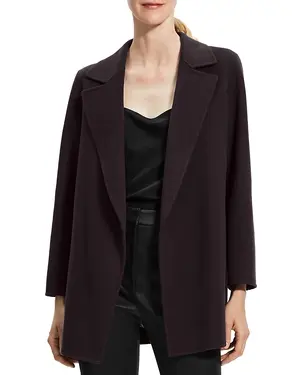 Theory Clairene Double Face Jacket Mink