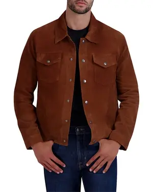 Cole Haan Leather Jackets For Men