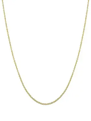 ORADINA 14k Yellow Solid Gold Rimini Rolo Chain - Yellow Gold