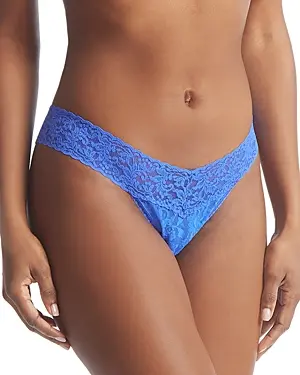 Hanky Panky Signature Low Rise Thongs Blue Solcace