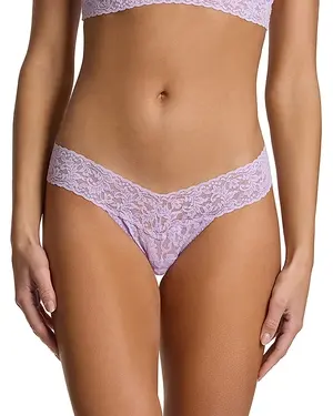 Hanky Panky Signature Low Rise Thongs - Lavender Fields