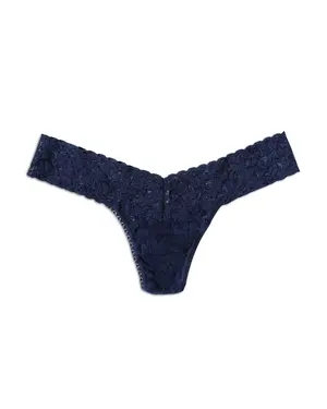 Hanky Panky Signature Low Rise Thongs - Navy