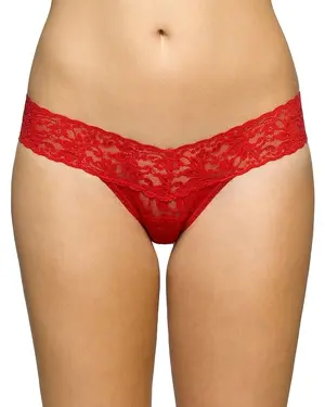 Hanky Panky Signature Low Rise Thongs Red