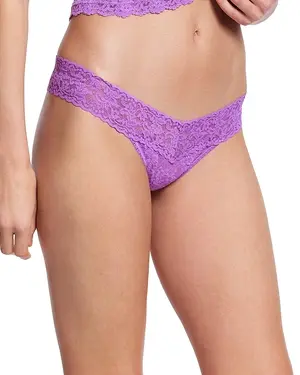 Hanky Panky Signature Low Rise Thongs Violet Haze