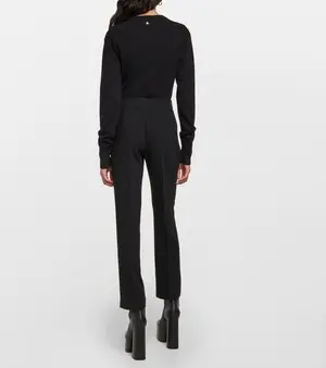 Altuzarra Mid-rise Todd Pants - Black