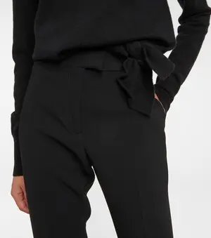 Altuzarra Mid-rise Todd Pants - Black