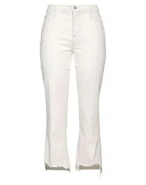FRAME Straight Leg Pants - Ivory