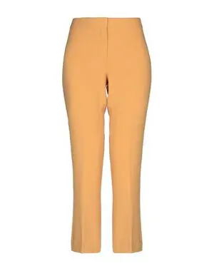 Theory Crepe Tapered-leg Trousers - Orange