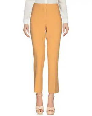 Theory Crepe Tapered-leg Trousers - Orange