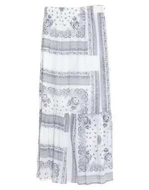 SEMICOUTURE Midi Skirt - White