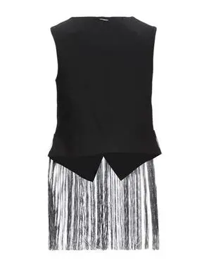 LIU •JO Tailored Vest With Fringe