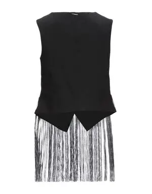 LIU •JO Tailored Vest With Fringe