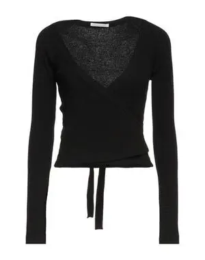 John Elliott Wrap Cardigan - Black