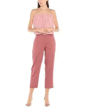 SEMICOUTURE Jumpsuit In Cotton, Viscose, Polyamide, And Elastane - Pink