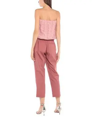 SEMICOUTURE Jumpsuit In Cotton, Viscose, Polyamide, And Elastane - Pink