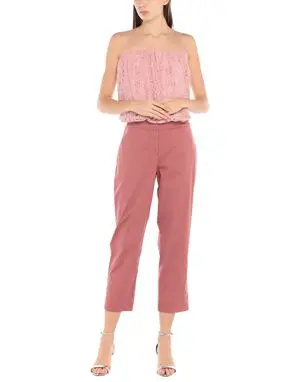 SEMICOUTURE Jumpsuit In Cotton, Viscose, Polyamide, And Elastane - Pink