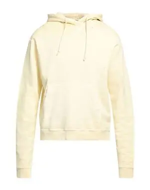 John Elliott Cotton Fleece Sweatshirt - Light Yellow