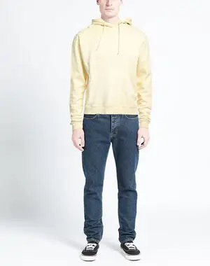 John Elliott Cotton Fleece Sweatshirt - Light Yellow