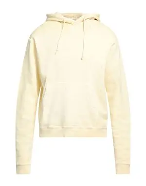 John Elliott Cotton Fleece Sweatshirt - Light Yellow