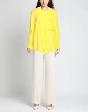 TRUSSARDI Crepe Shirt With Appliqués