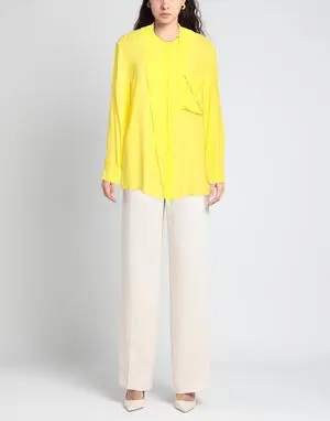 TRUSSARDI Crepe Shirt With Appliqués