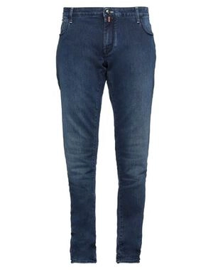 JACOB COHЁN Jeans Size Cotton, Polyester, Elastane - Blue