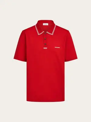 FERRAGAMO Polo - Red