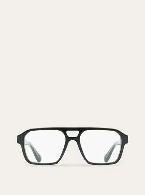 FERRAGAMO Rectangular Sunglasses - Black