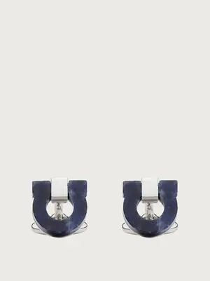 FERRAGAMO Gancini Cufflinks - Blue