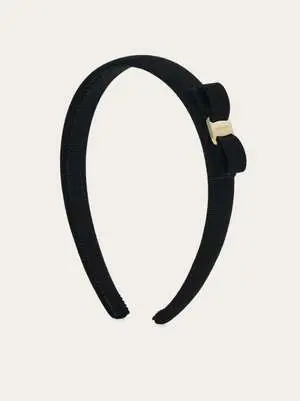 FERRAGAMO Vara Bow Headband - Black
