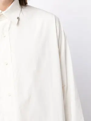 C2H4 Raw-cut Hem Shirt