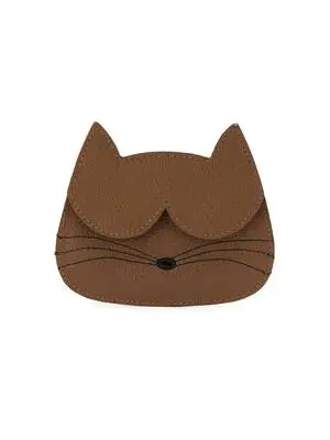 STUDIO CHOFAKIAN Cat Cardholder - Brown