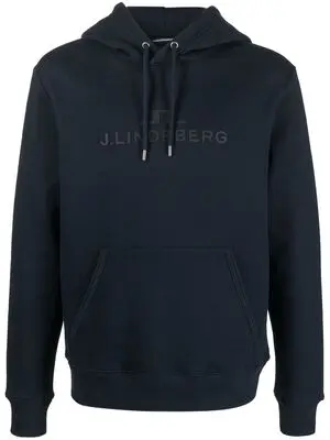 J. Lindeberg Alpha Logo-print Hoodie