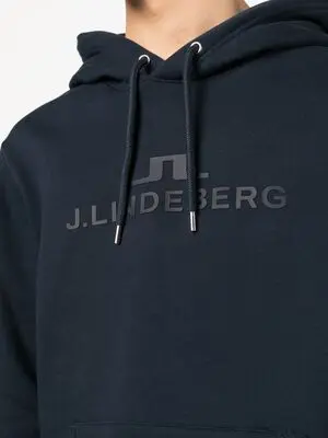 J. Lindeberg Alpha Logo-print Hoodie