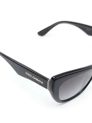 Dolce & Gabbana Cat Eye Gradient Lens Sunglasses