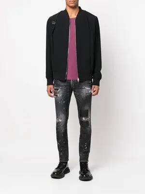 Dsquared2 Skater Distressed Jeans - Black