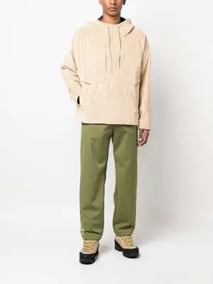 RANRA Steinn Corduroy Hooded Jacket - Neutrals