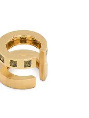 Tom Wood Arch Zirconia Double Ear Cuff - Gold
