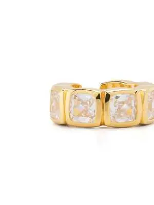 Tom Wood 9kt Yellow Cushion Zirconia Ear Cuff